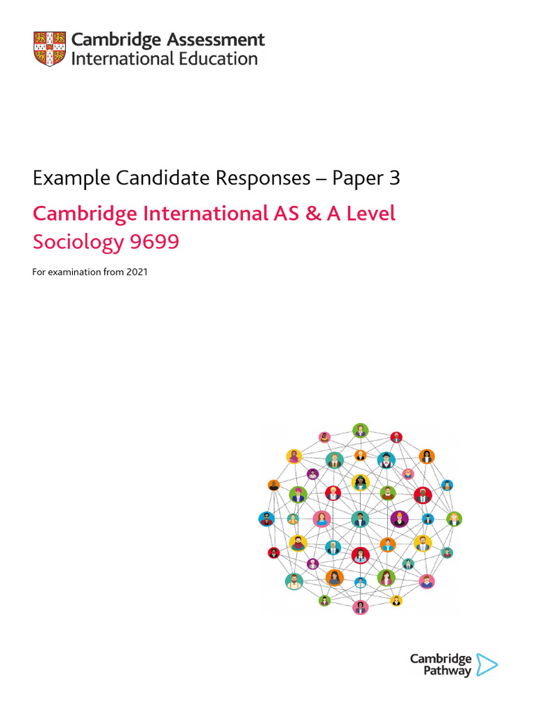 9699 Example Candidate Responses Paper 3 (For Examination From 2021 ...