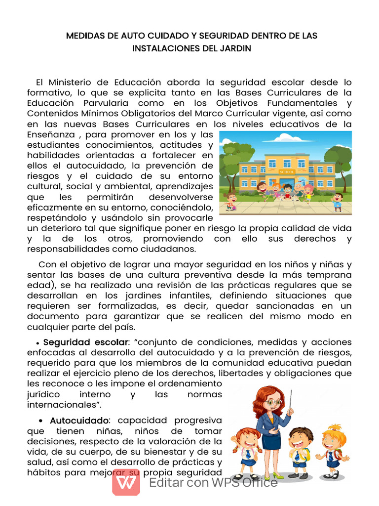 Medidas de Autocontrol Del Jardin 081357 | PDF | Educación de la primera infancia