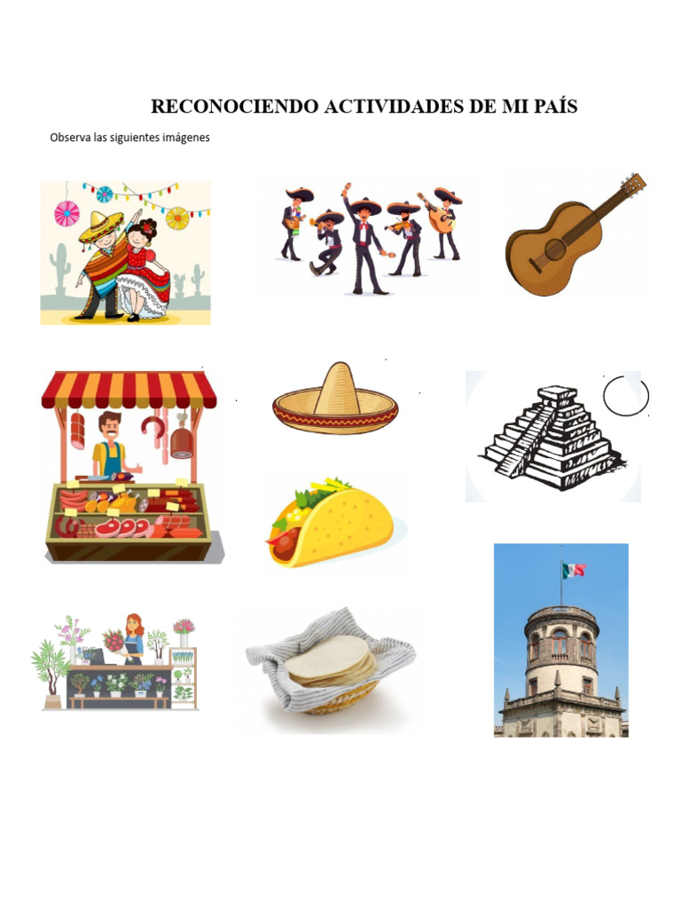 Actividades Culturales en Mi País | PDF | Viajes y turismo