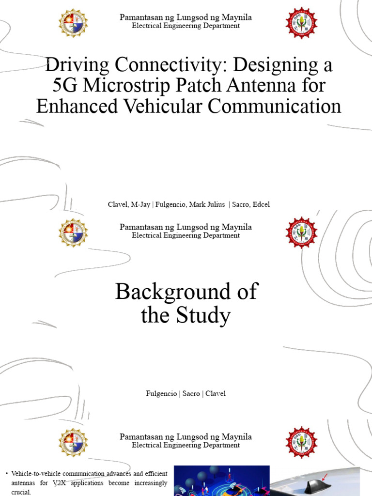 EE Presentation | PDF | Antenna (Radio) | Electrical Engineering