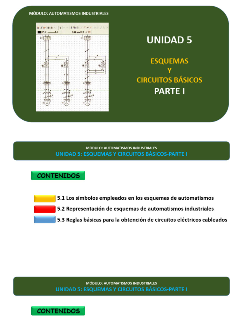 Ud5 Parte 1 Esquemas y Circuitos Basicos | PDF | Transformador | Equipo eléctrico