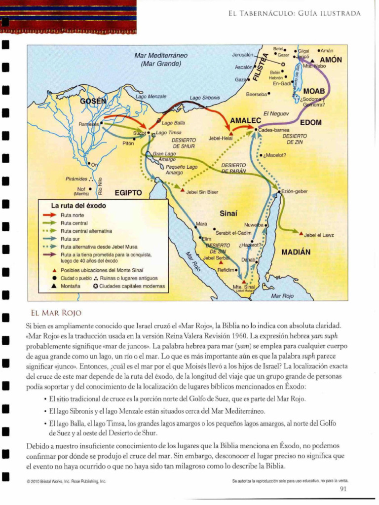 Ruta Del Exodo | PDF