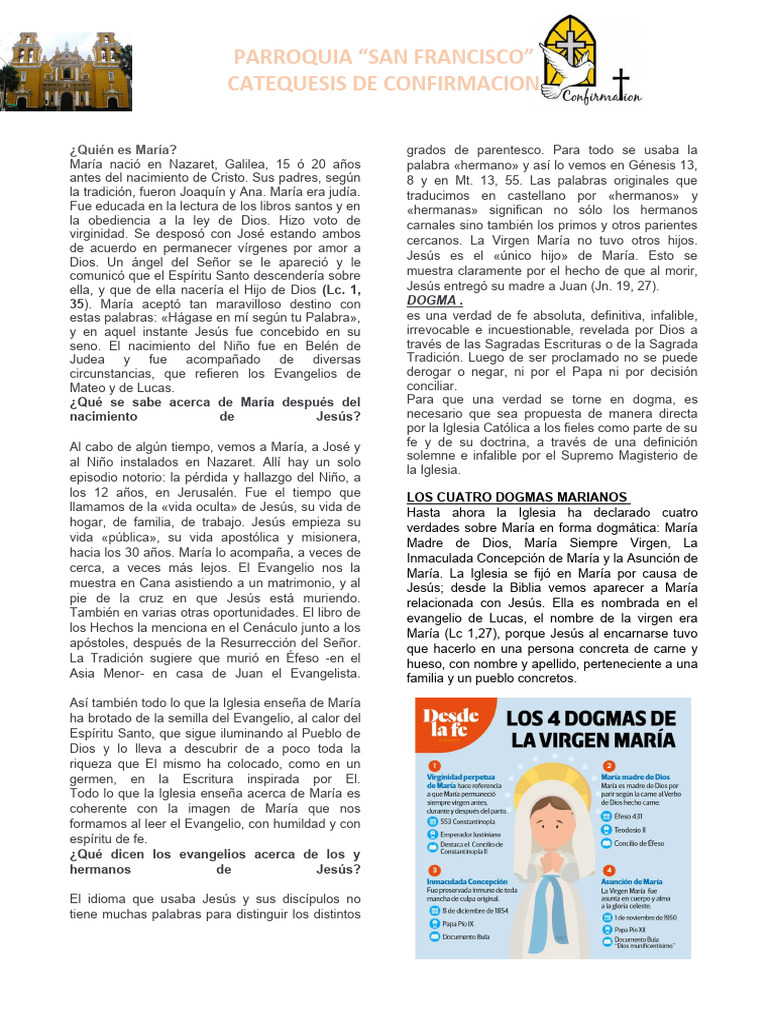 Quién Es María | PDF | María, madre de Jesús | Jesús