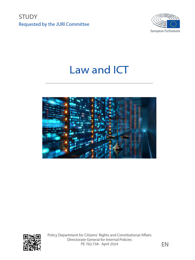 Law and ICT: Study | PDF | Artificial Intelligence | Intelligence (AI) & Semantics
