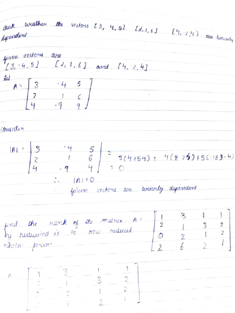 Maths Assignment-1 | PDF