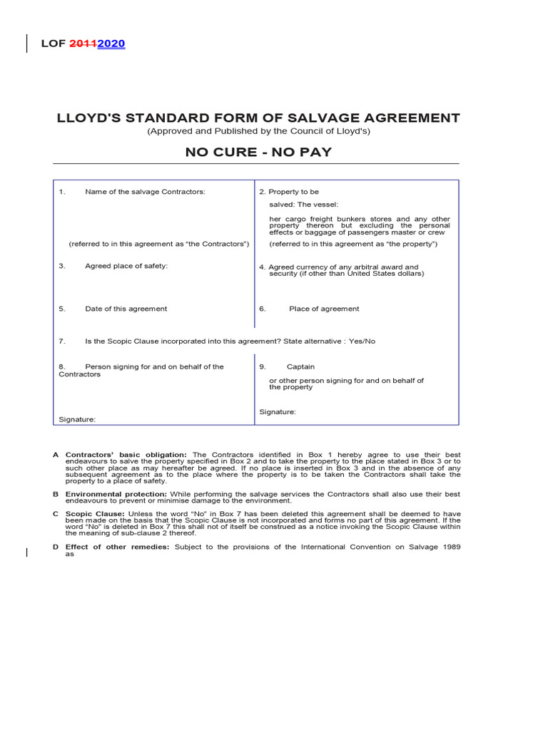 LOF 2020 Marked Up Contract | PDF | Arbitral Tribunal | Arbitration