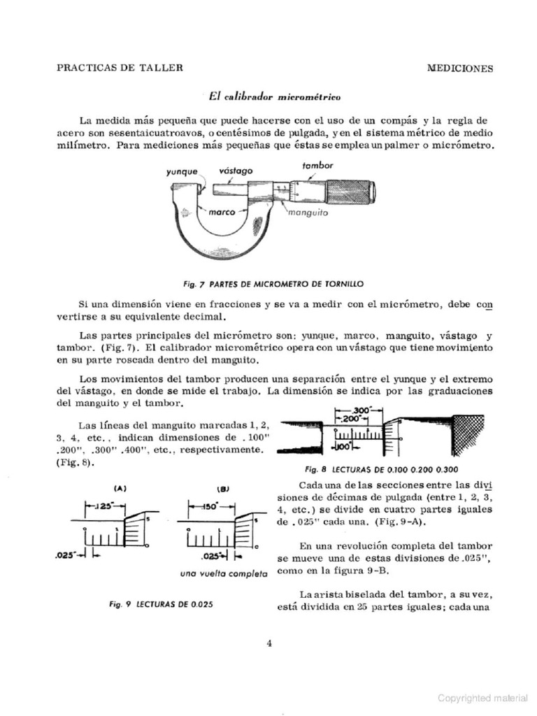 05 Manuales Mediciones | PDF