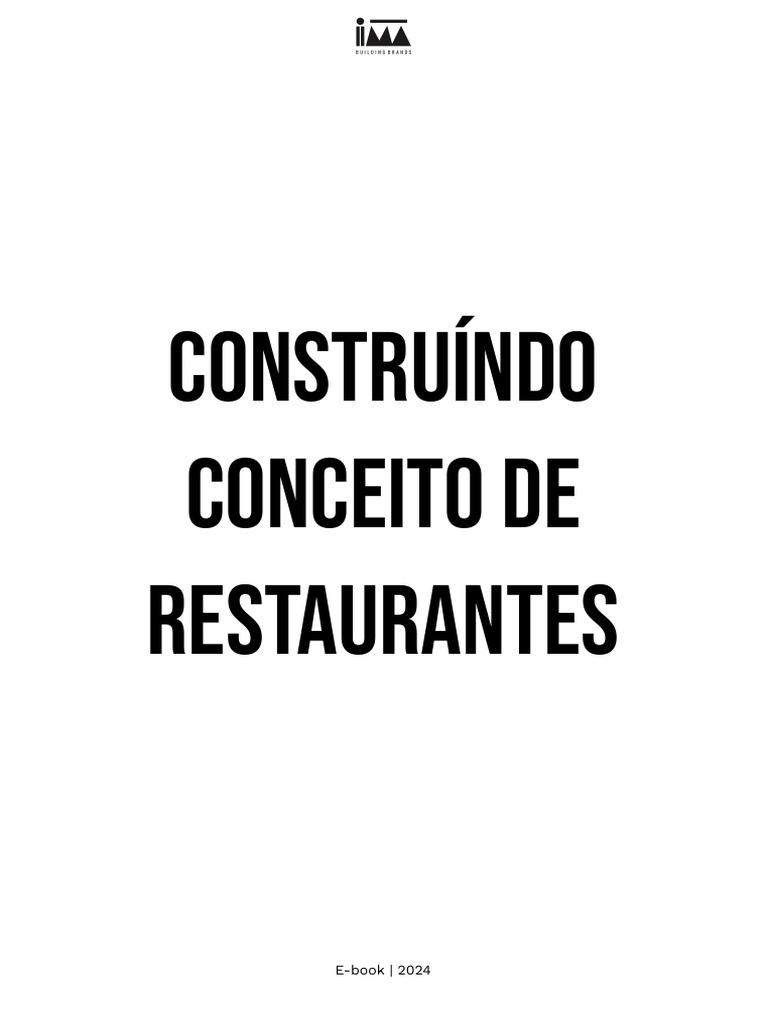 E-Book - Construíndo Conceito de Restaurantes | PDF | Culinária ...