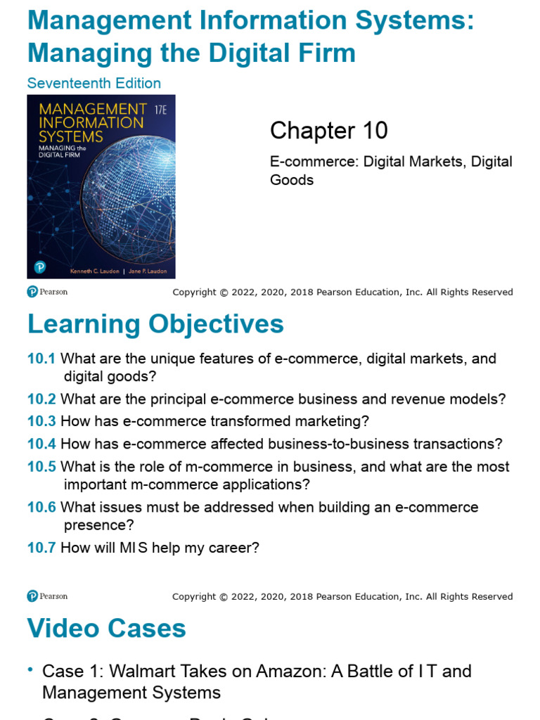 Laudon - Mis17 - PPT - ch10 (1) - 19815641 | PDF | E Commerce | Electronic Data Interchange