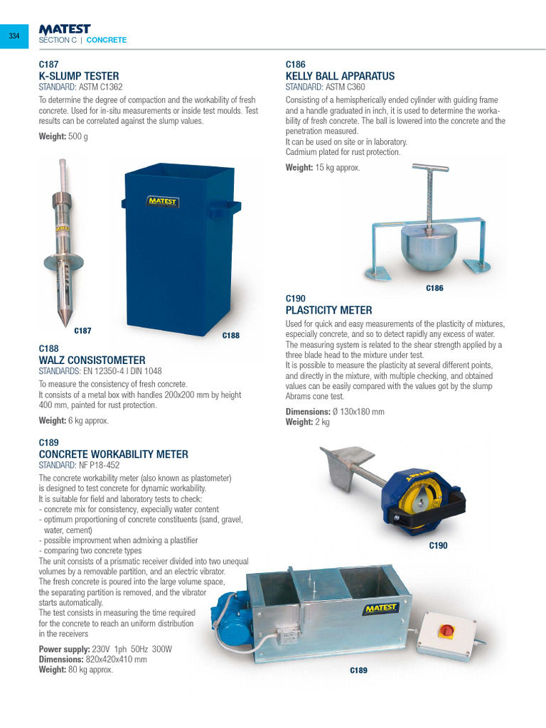 K-Slump Tester | PDF | Concrete | Structural Engineering
