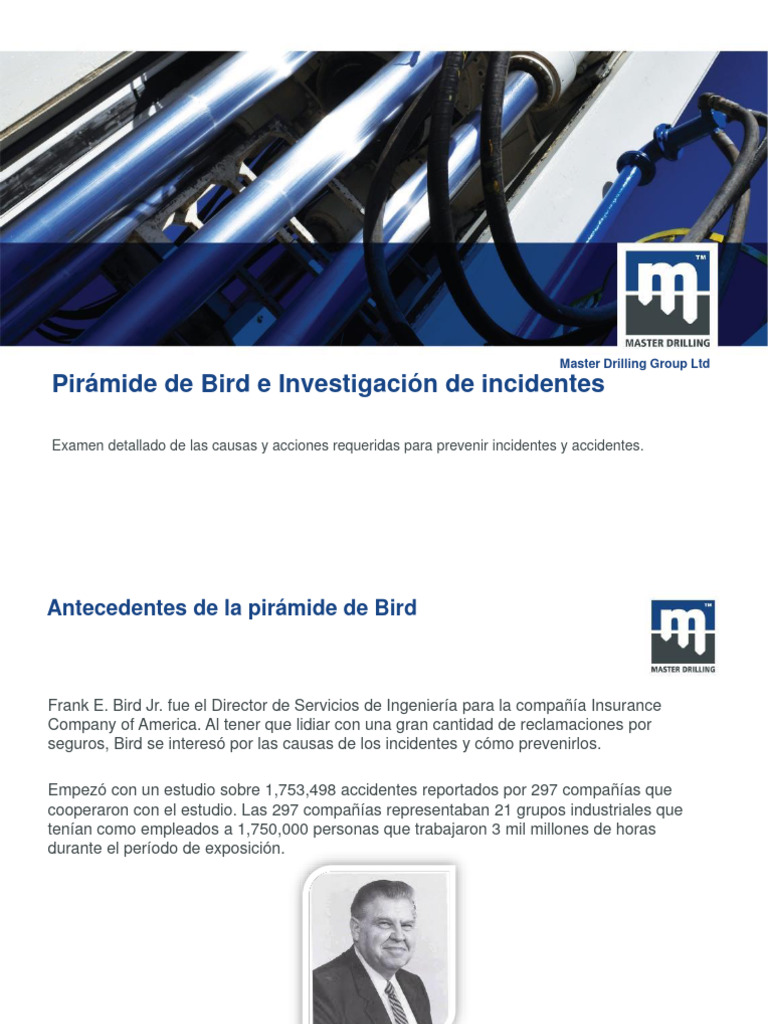 Pirámide de Bird: Prevención de Incidentes | PDF | Riesgo