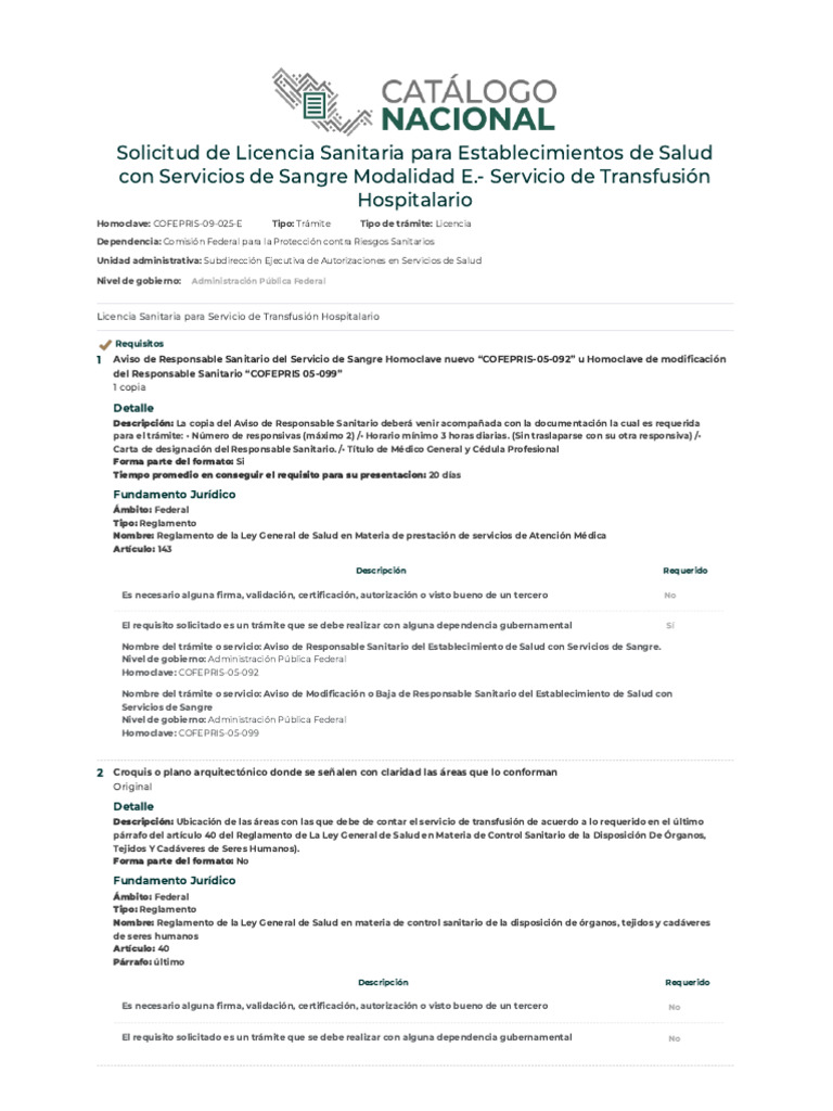 Cofepris-09-025-E - Conamer | PDF | Regulación
