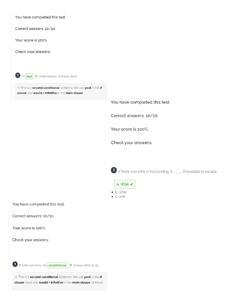 Second Conditional L7 | PDF