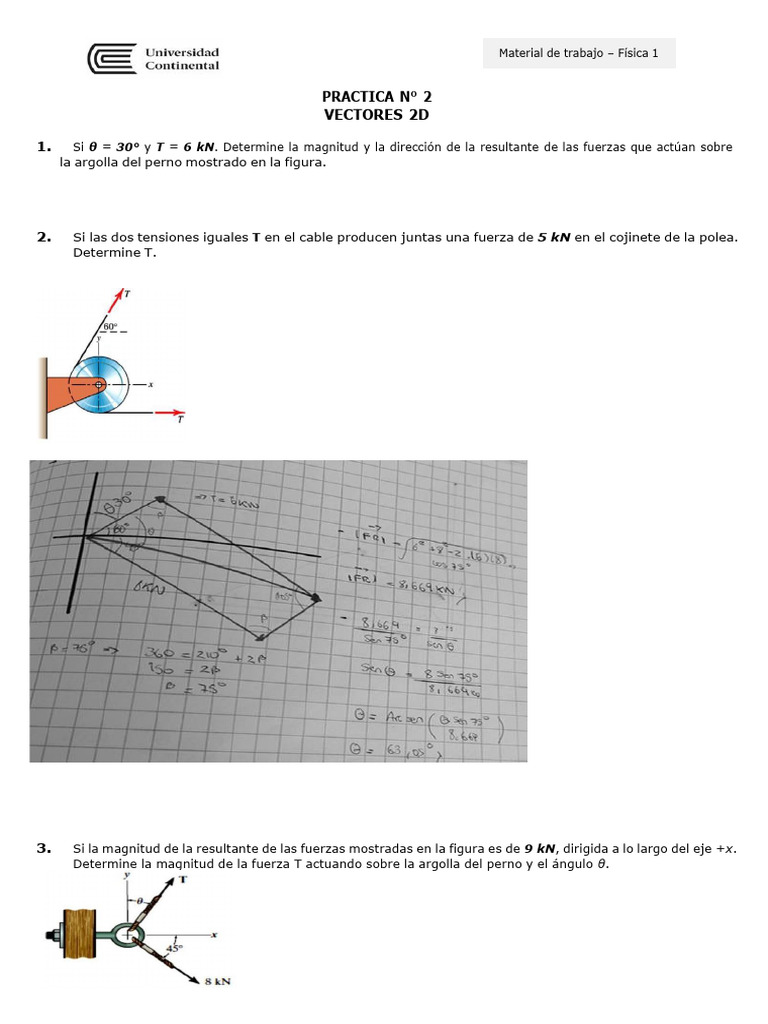Pract - 02 | PDF | Eje | Fuerza