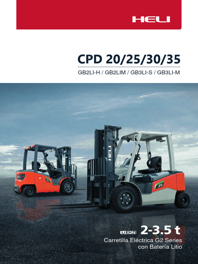 heli-g2-series-litio-2-3-5-electrica-s-m-h | PDF | Cantidades fisicas