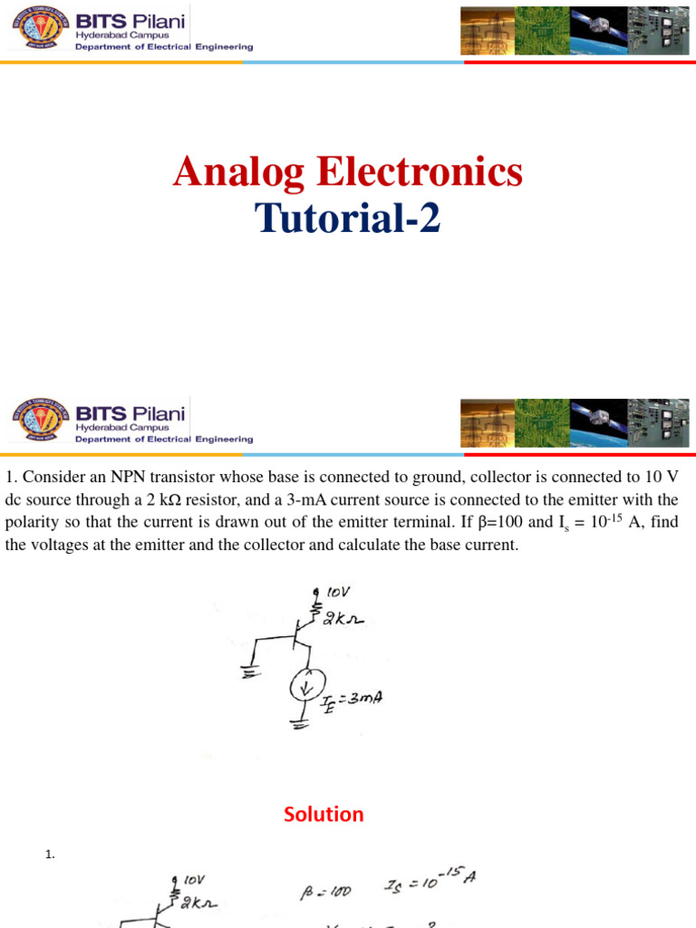 NPN Transistor and Amplifier Analysis | PDF | Science & Mathematics