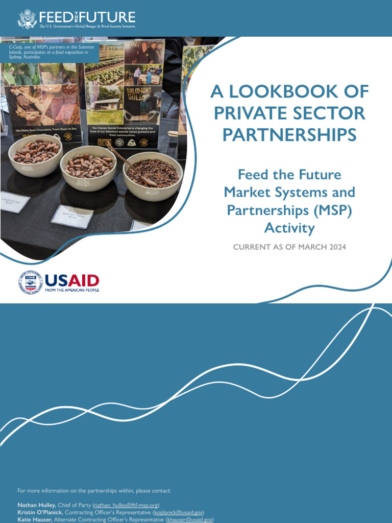 Private Sector Partnership Insights | PDF | Smallholding | Agriculture