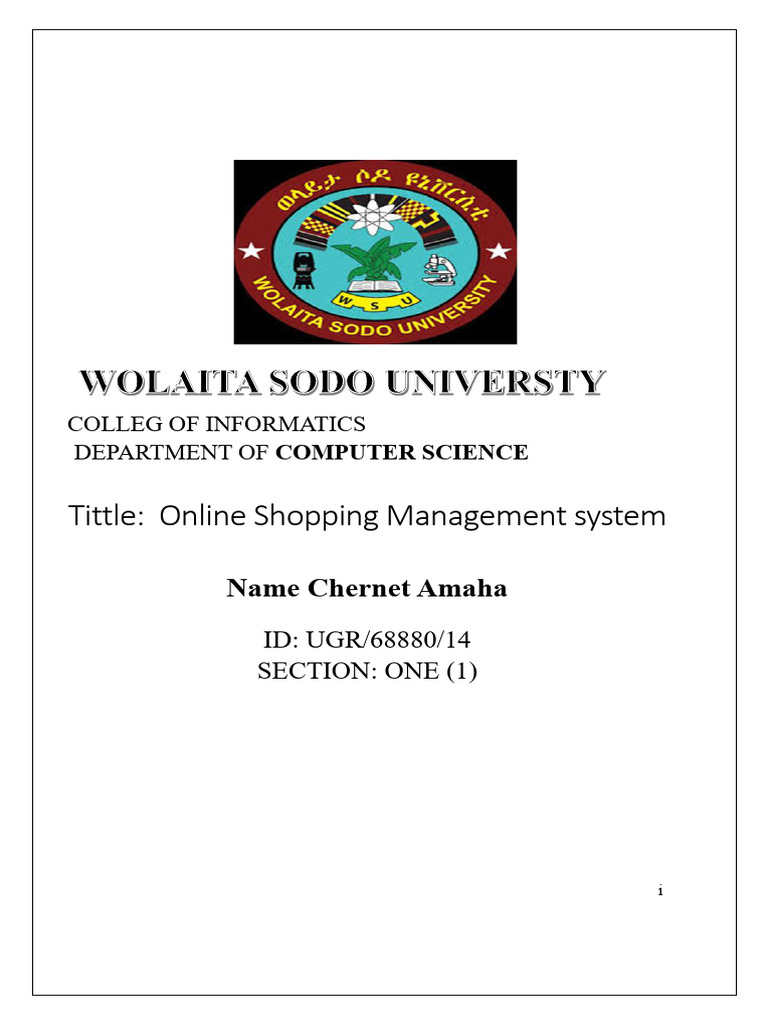 Online Shopping Management System Guide | PDF | Software Testing ...