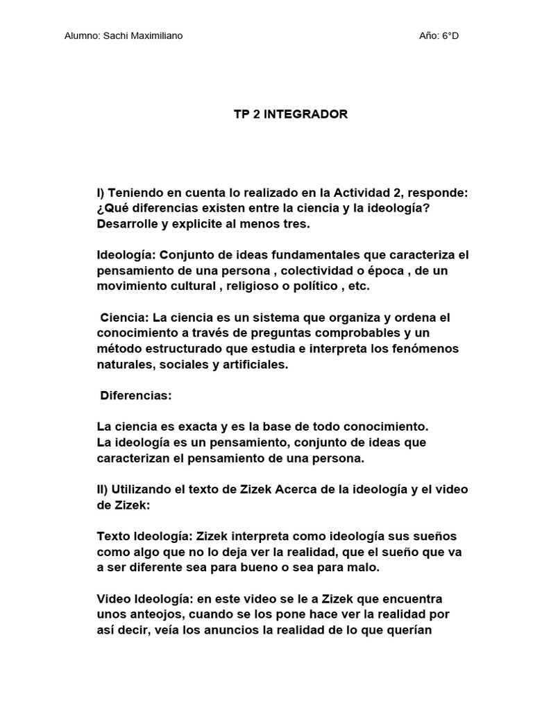 Attachment 1 | PDF | Ideologías | Realidad