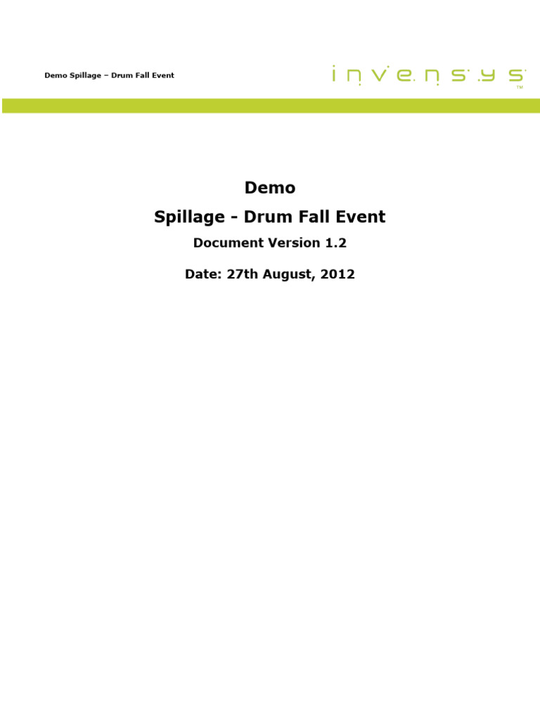 Spillage Drum Fall Event | PDF | Login | Password