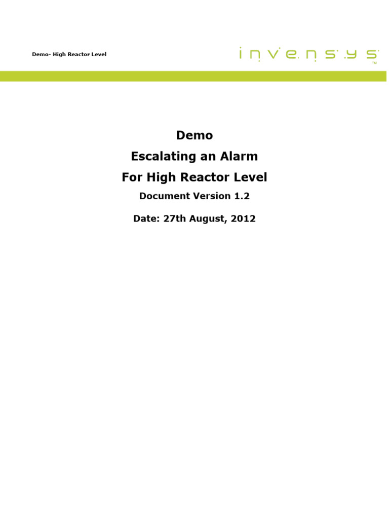Reactor Alarm | PDF | Login | Information Technology
