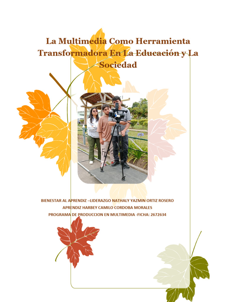 La Multimedia Como Herramienta | PDF | Multimedia | Conocimiento