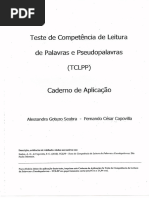 TISD - Teste de Id. de Sinais de Dislexia-Livro de Estímulo | PDF