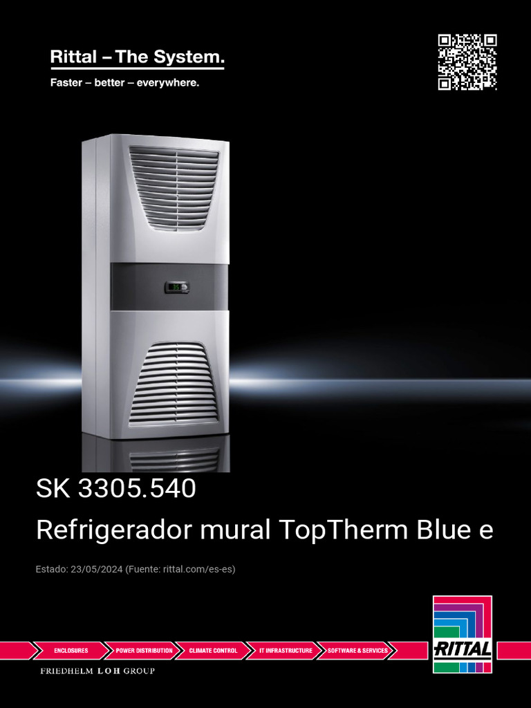 3305540-Refrigerador Mural TopTherm Blue e | PDF | Física Aplicada e ...