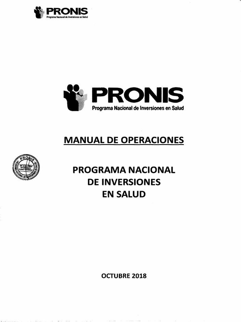 Manual de Operaciones | PDF