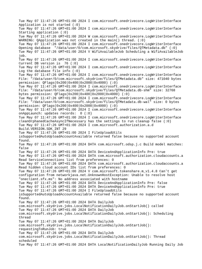 current_log | PDF | Software Engineering | System Software