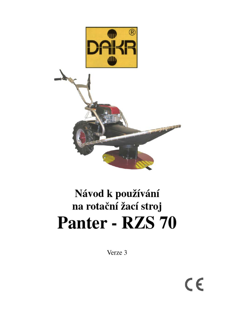 Rzs 70 Návod | PDF