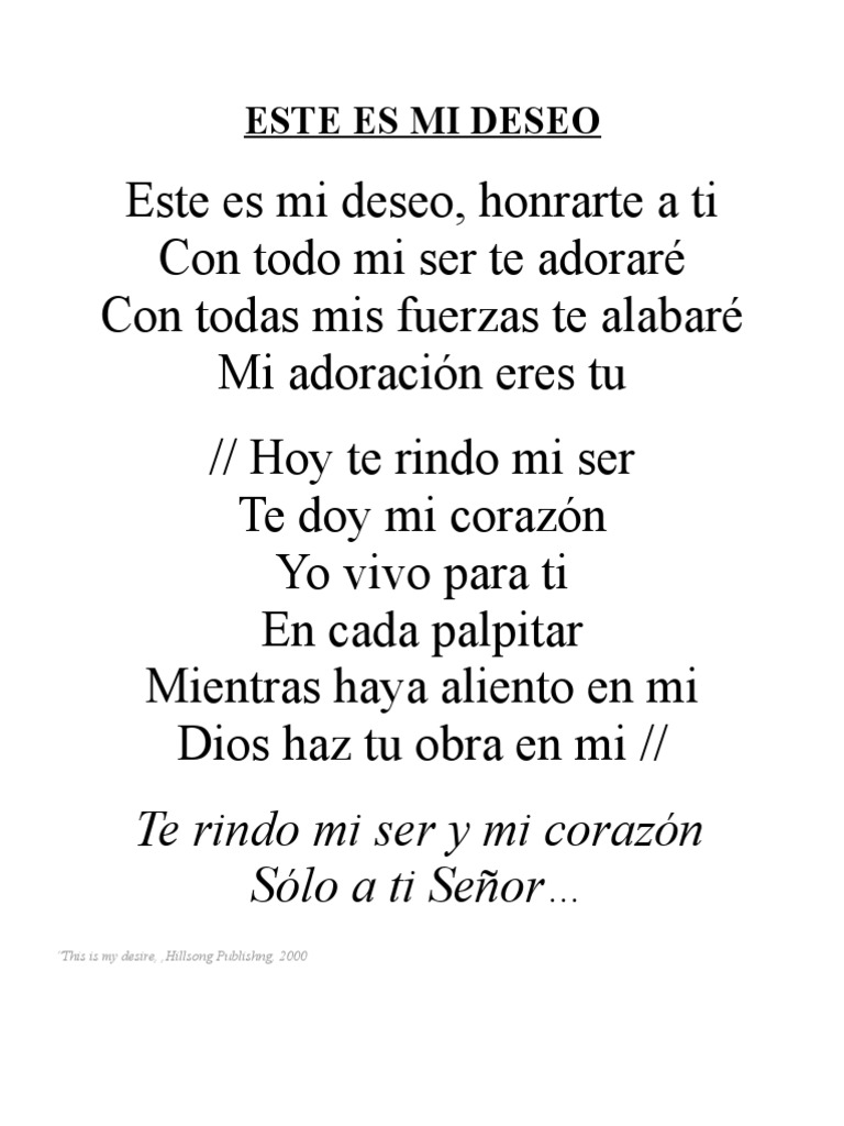 Este Es Mi Deseo | PDF | Monoteísmo