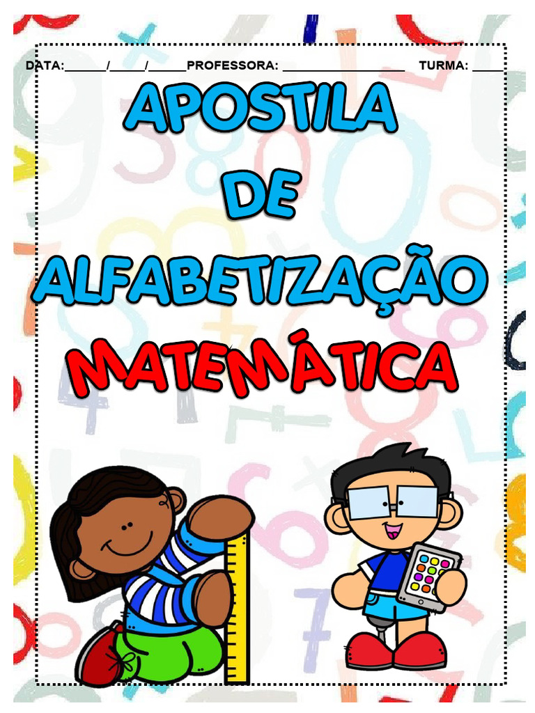 Apostila de Alfabetização Matemática | PDF | Matemática