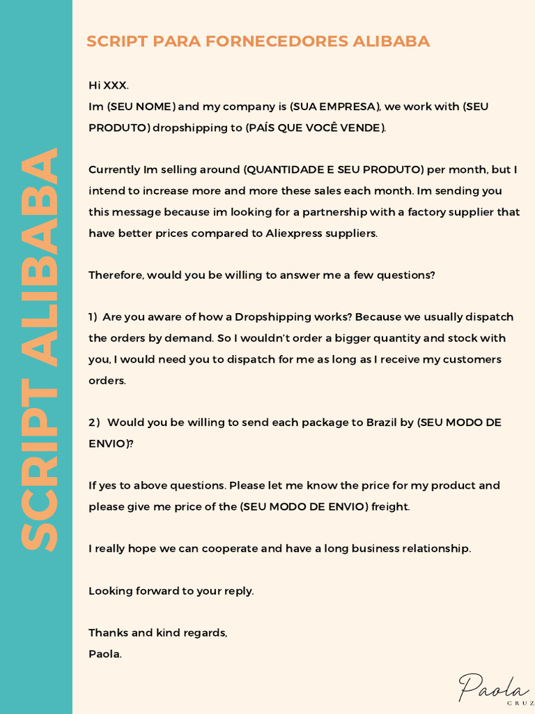 03 - Script+Alibaba | PDF | Career & Growth