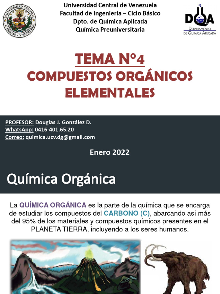 4.- QUIMICA (Compuestos Básicos) | PDF | Alqueno | Compuestos químicos