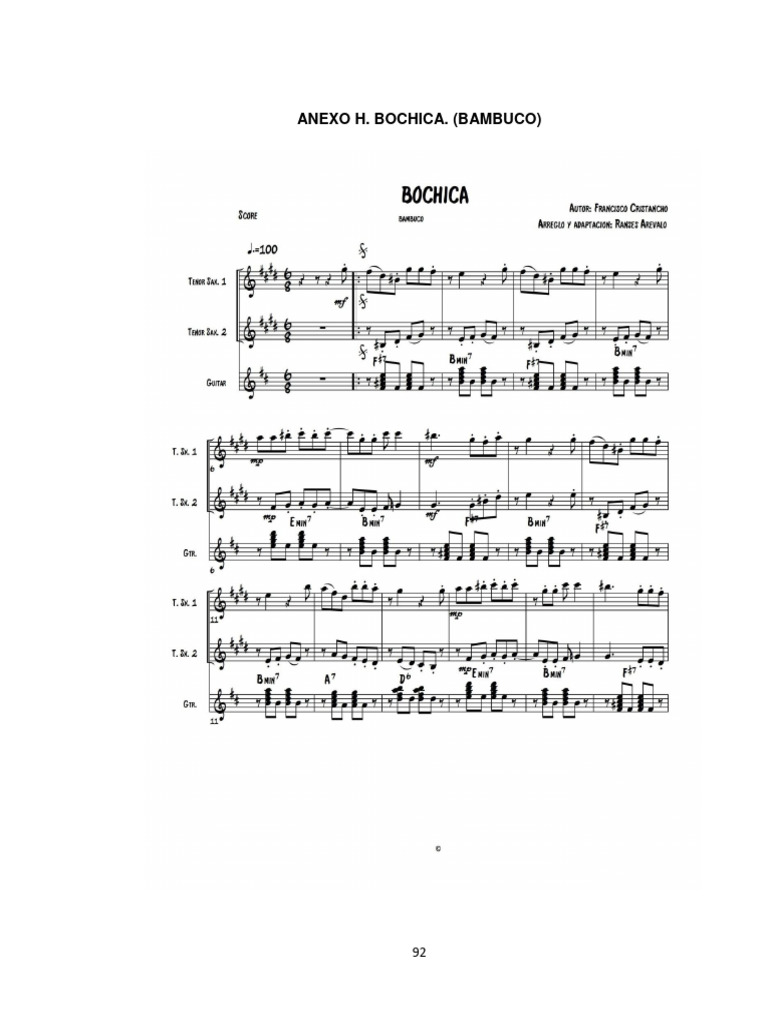 Bochica - Dueto Popular | PDF