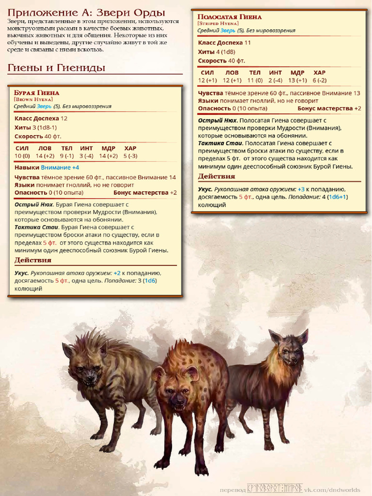 Prilozhenie A Zveri Ordy Vse | PDF