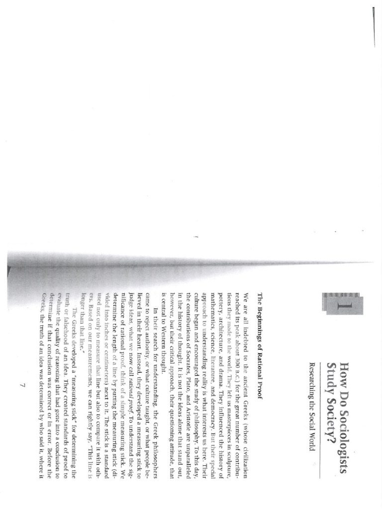 How Do Sociologists Study Society | PDF