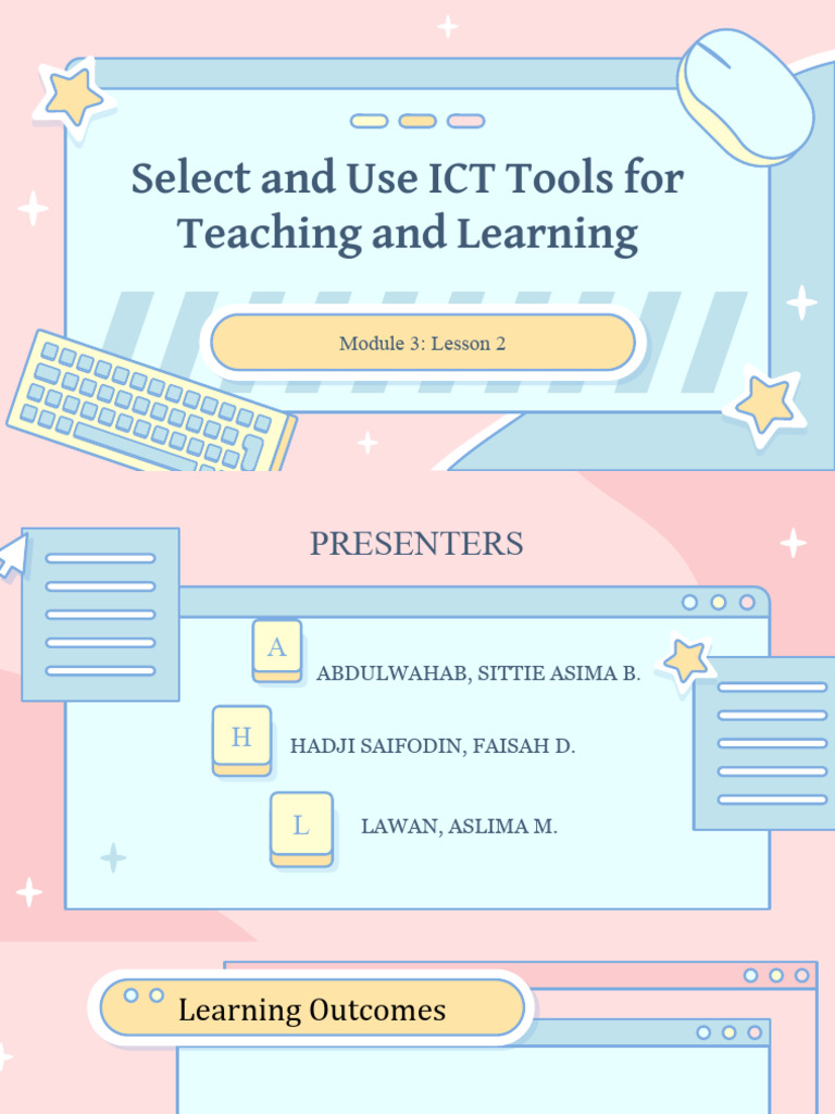 Module 3 Lesson 2 PPT 110029 | PDF | Qr Code | Educational Technology