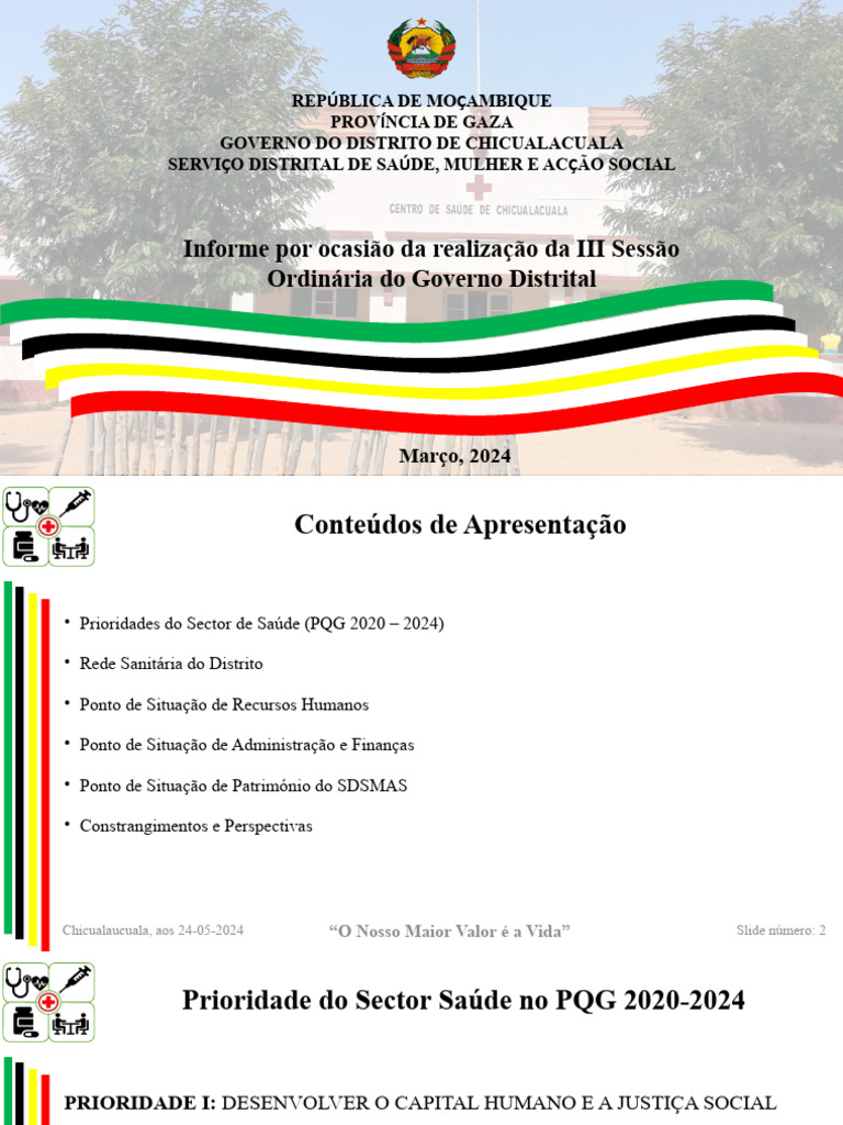 Informe da III Sessão do SDSMAS 2024 | PDF