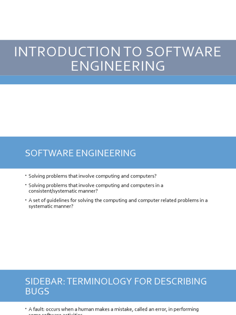 Isd Lect 2and3upd Pdf Software Testing System 8382