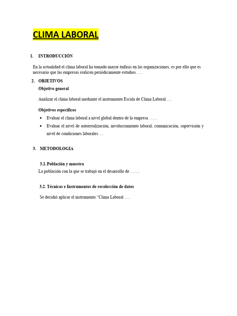 Estructura de Un Informe | PDF