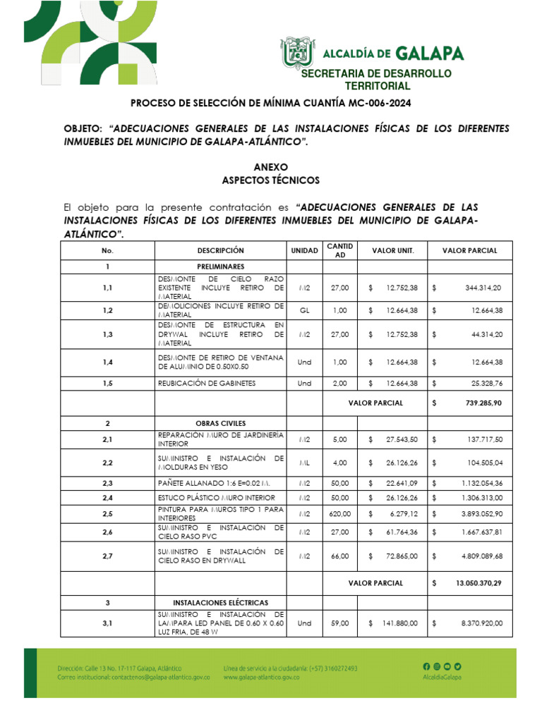 Anexo - Aspectos Tecnicos | PDF