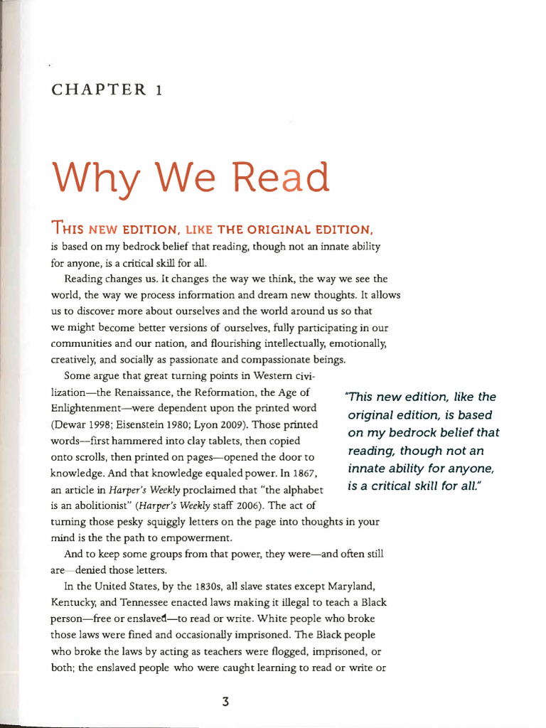 When Kids Can't Read Chapter 1 | PDF | Thought