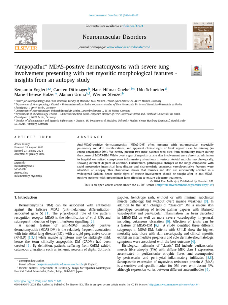 Pi Is 0960896624000385 | PDF | Diseases And Disorders | Medical Specialties