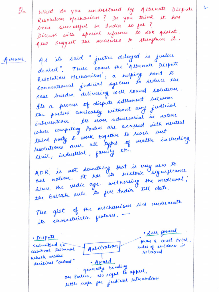 ADR Mechanism | PDF