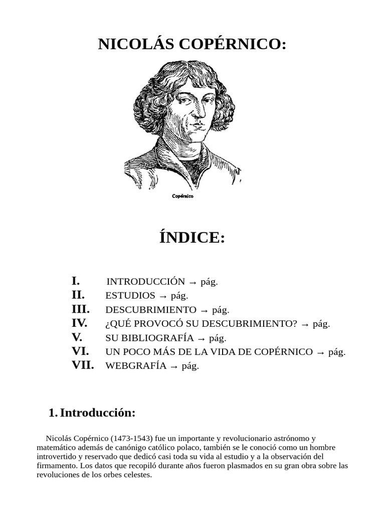 Copérnico Mat | PDF | Nicolás Copérnico | Heliocentrismo
