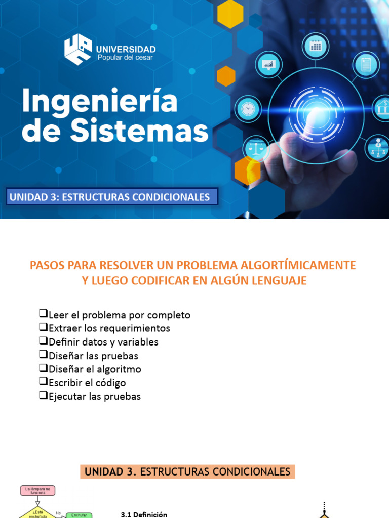 Estructuras Condicionales en Algoritmos | PDF | Algoritmos | Variable ...