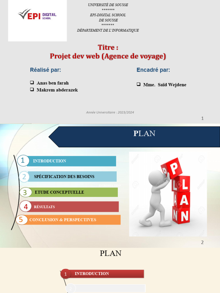 Projet Dev Web : Agence de Voyage | PDF | Cyberespace | Logiciel