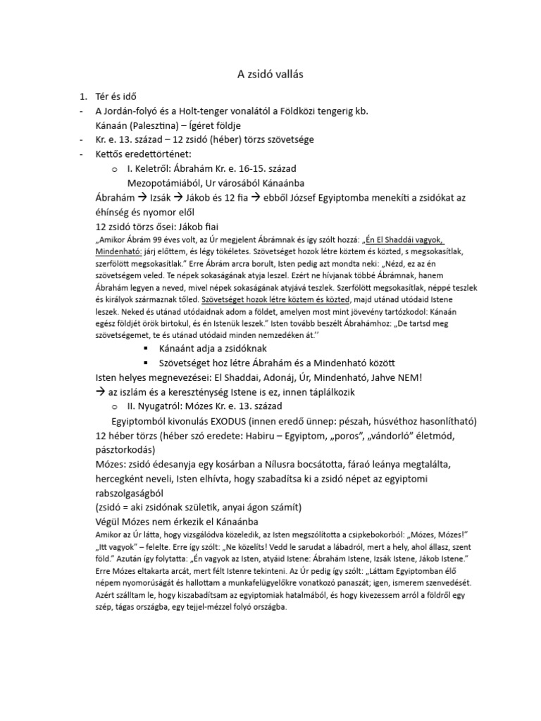 ZSIDÓSÁG | PDF